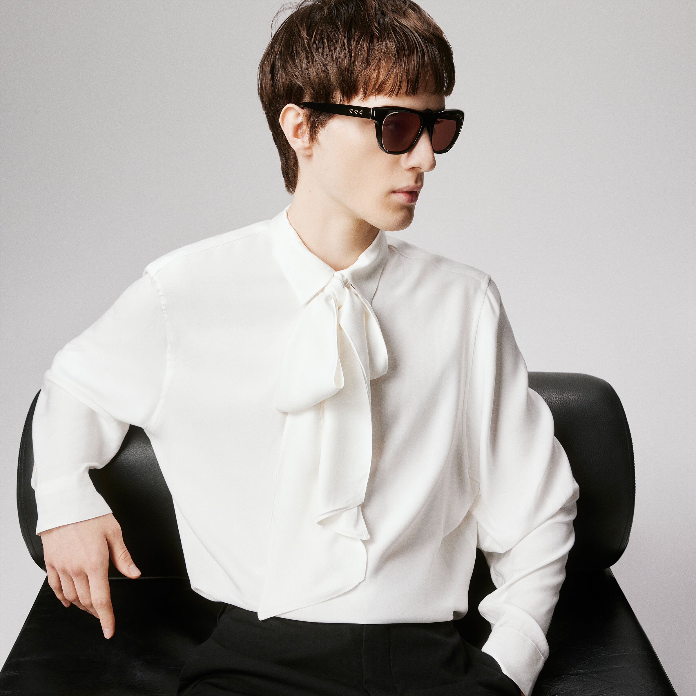 Georges LB0006 - アイウェア - アセテート - Black Smoke Georges LB0006 - アイウェア - アセテート - Black Smoke